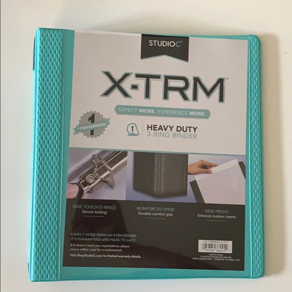 Carolina Pad | Office | Lot Of Two Studio C Xtrm Vinyl Dring Binder ...